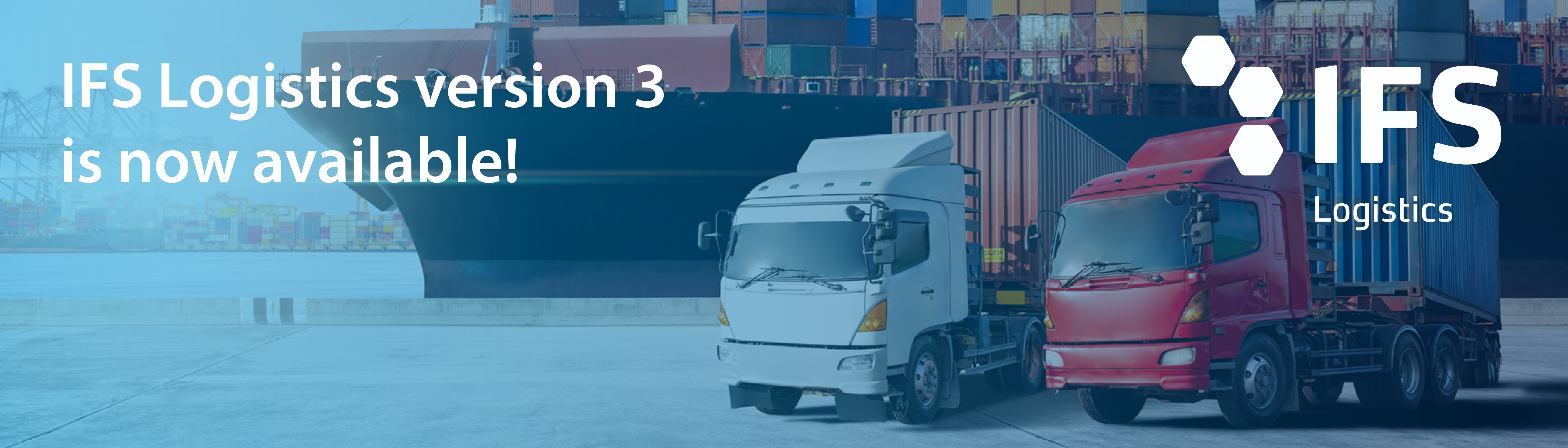 IFS Logistics version 3 is now available!